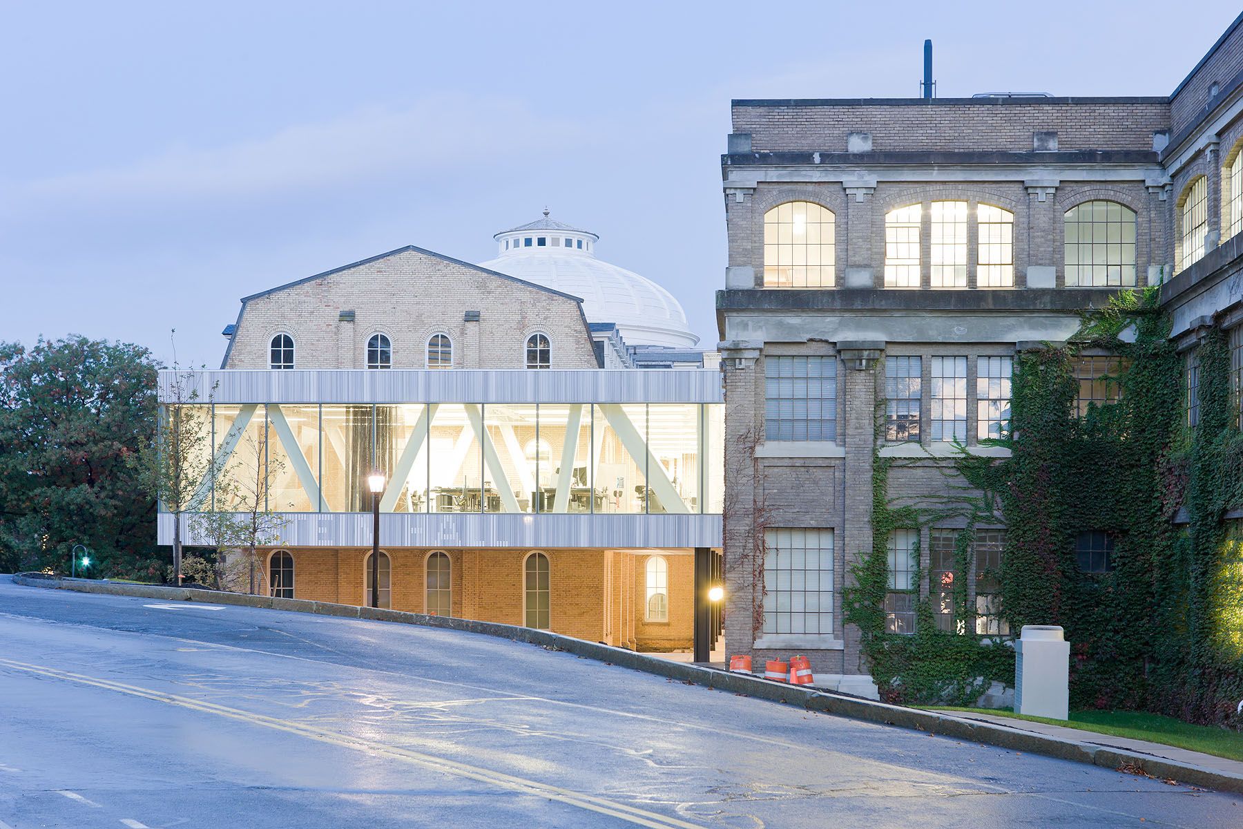 Paul Milstein Hall, Cornell University, Ithaca USA – OMA, Rem Koolhaas ...