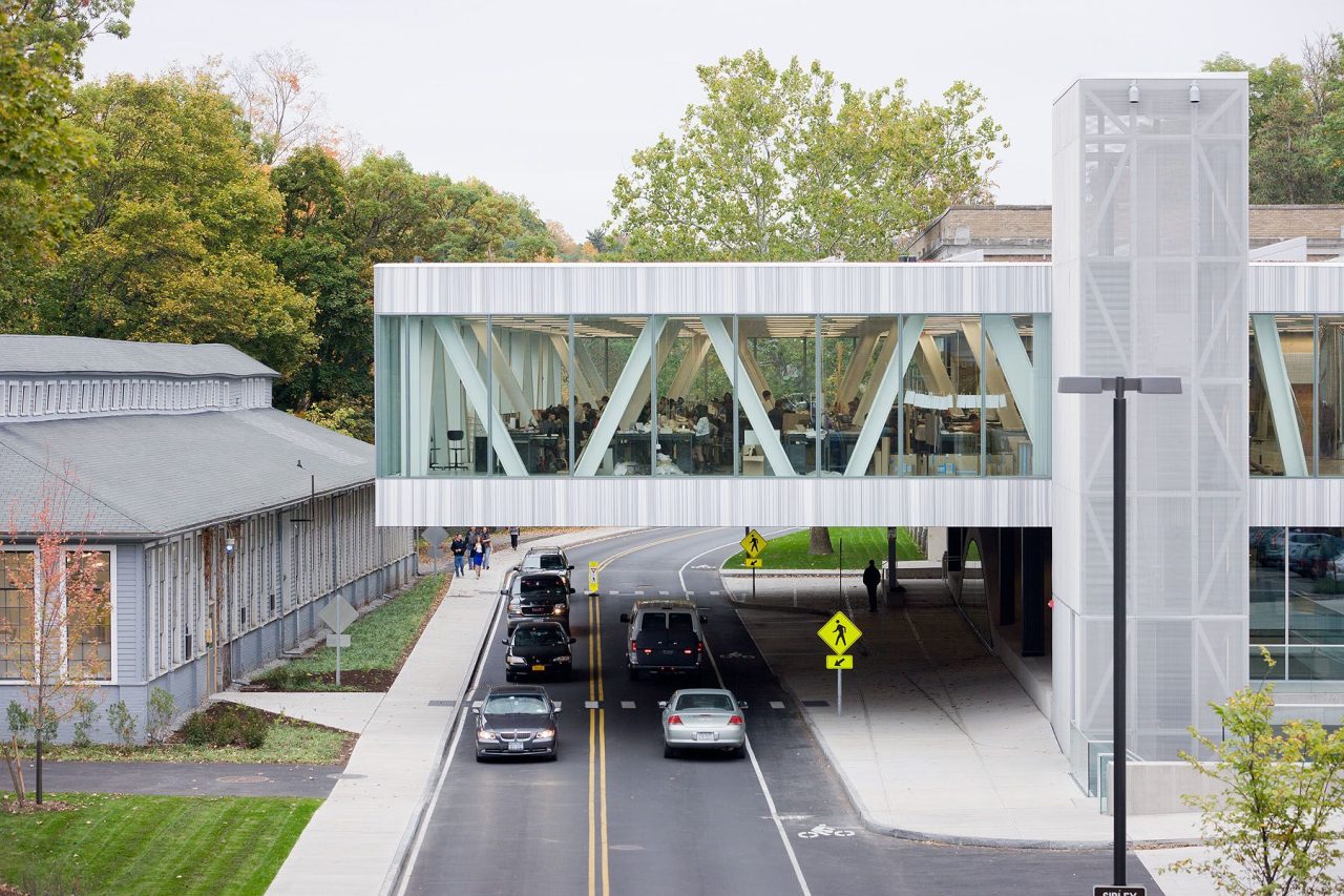 Paul Milstein Hall, Cornell University, Ithaca USA – OMA, Rem Koolhaas ...