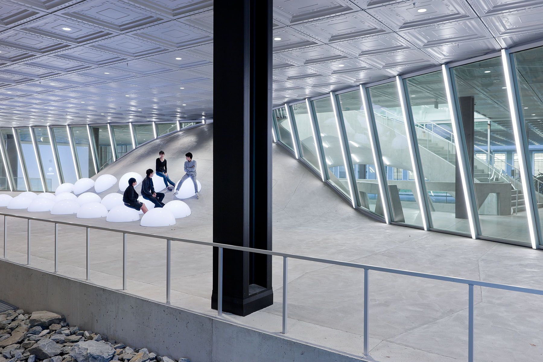 Paul Milstein Hall, Cornell University, Ithaca USA – OMA, Rem Koolhaas ...