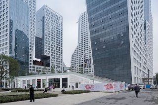 Sliced Porosity Block, Chengdu China, Steven Holl | Iwan Baan