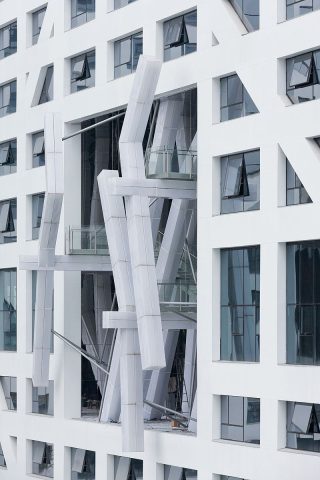 Sliced Porosity Block, Chengdu China, Steven Holl | Iwan Baan