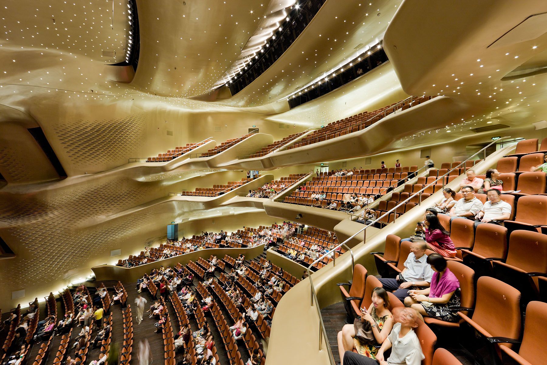 Guangzhou Opera House, Guangzhou China – Zaha Hadid Architects – Iwan Baan