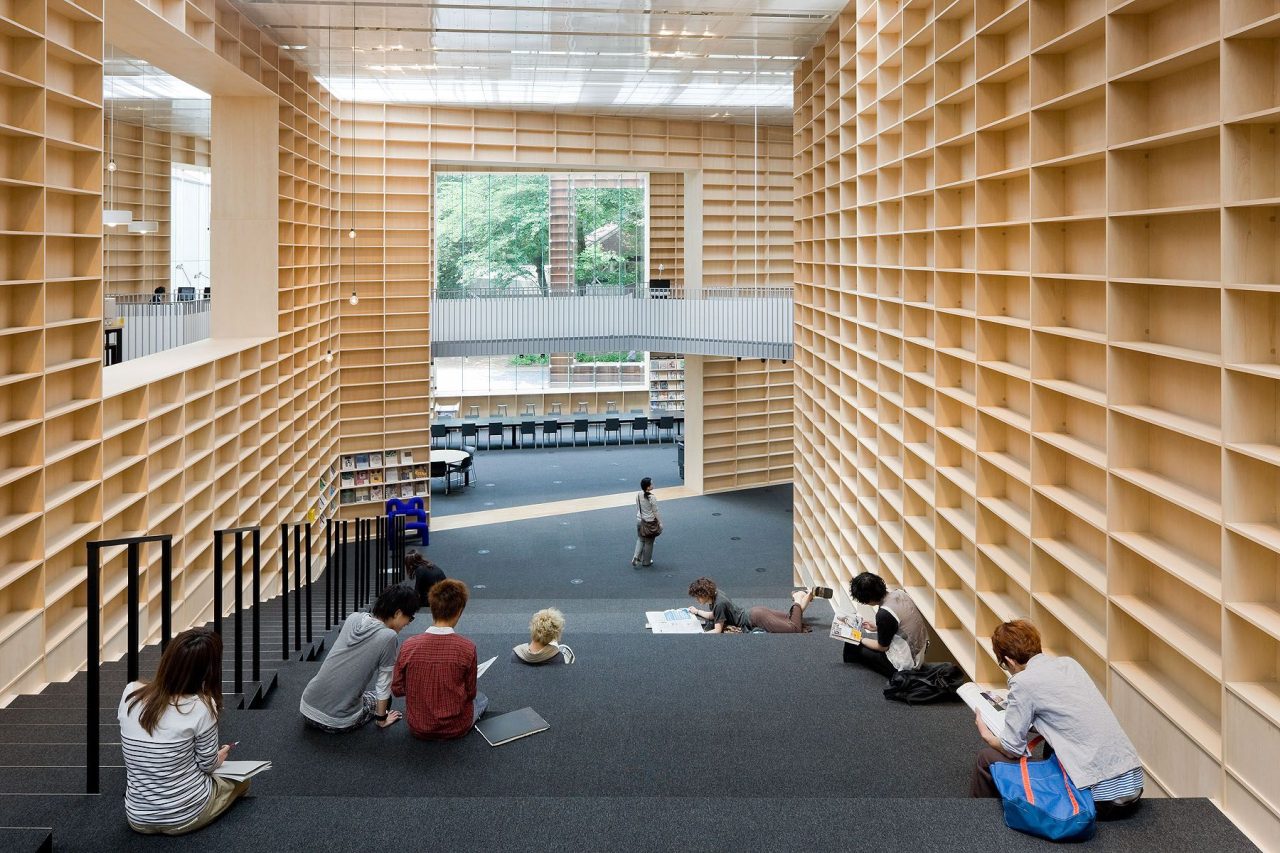 Musashino Art University Library, Tokyo Japan – Sou Fujimoto – Iwan Baan