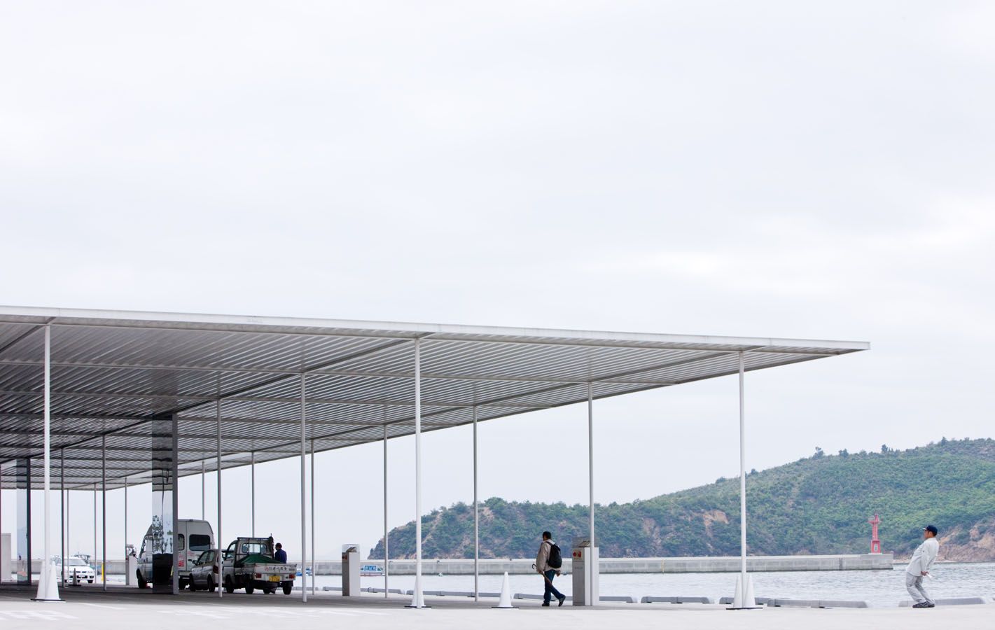 Naoshima Ferry Terminal, Naoshima Japan – SANAA – Iwan Baan