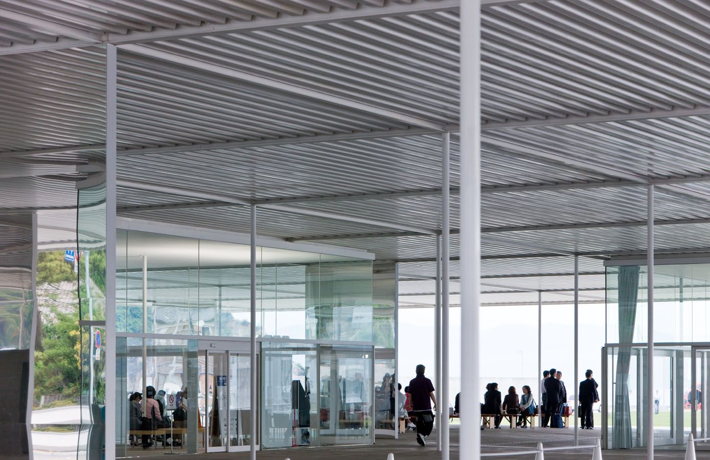 Naoshima Ferry Terminal, Naoshima Japan – SANAA – Iwan Baan