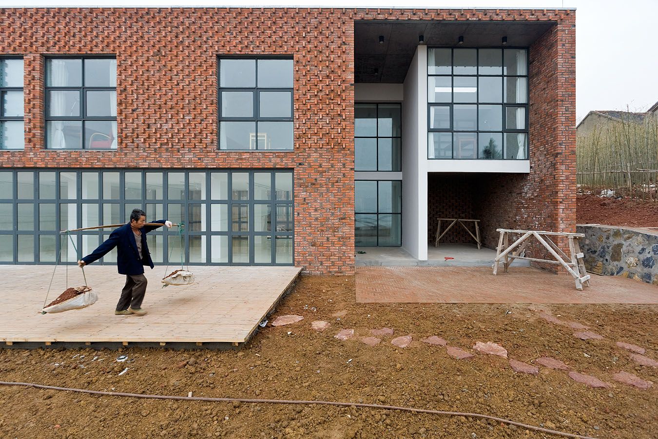 Brick House, Nanjing China – Zhang Lei Architect – Iwan Baan