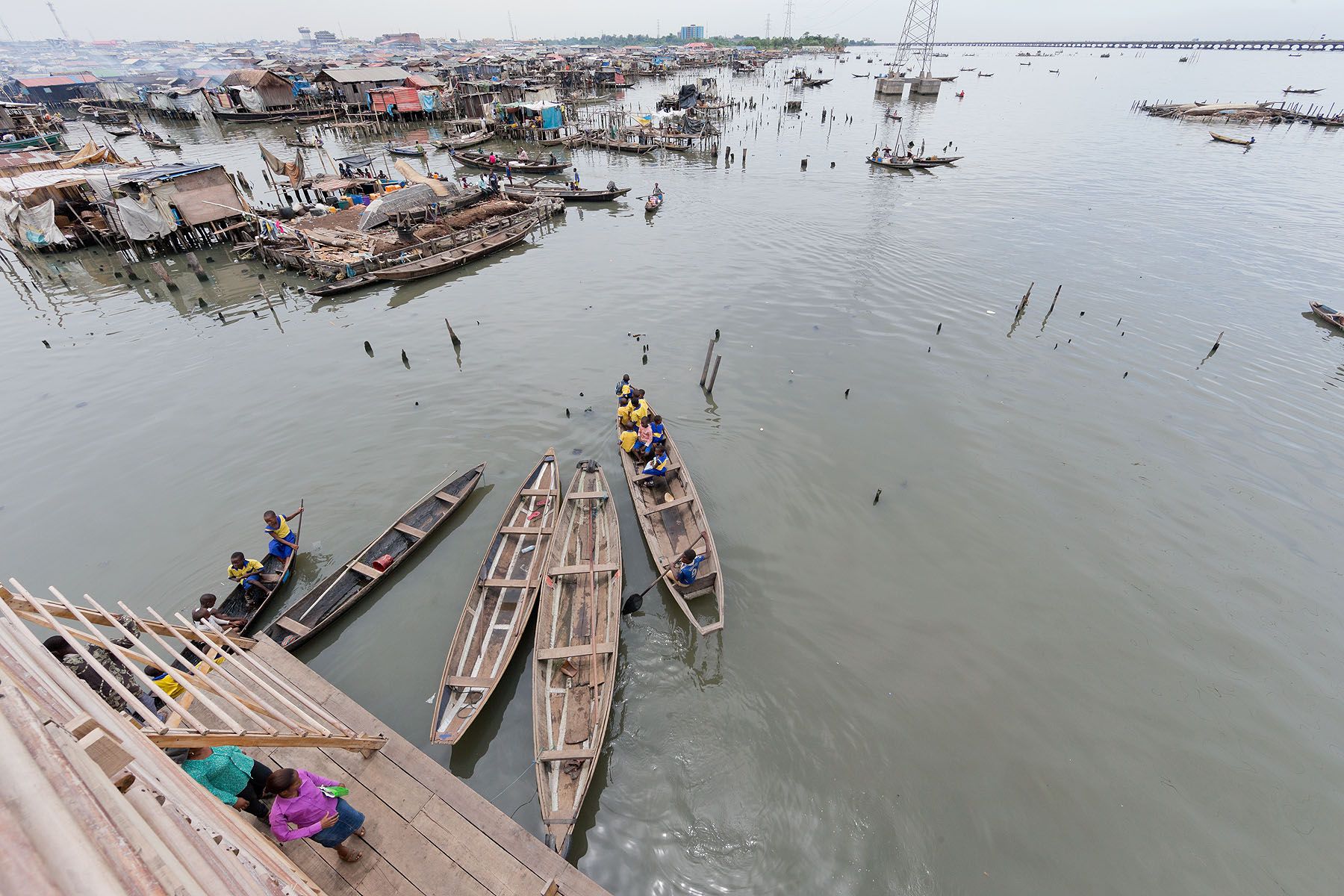 Makoko Floating School, Lagos, Nigeria – Kunle Adeyemi NLÉ – Iwan Baan