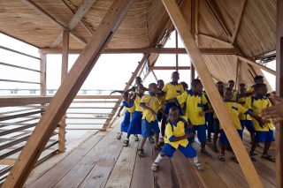 Makoko Floating School, Lagos, Nigeria - Kunle Adeyemi NLÉ | Iwan Baan