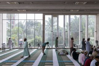 Gulshan Society Jame Mosque - Kashef Mahboob Urbana | Iwan Baan